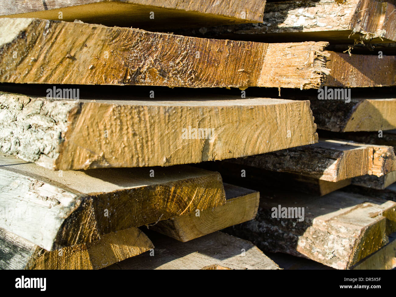 chopped wood storage Stock Photo - Alamy