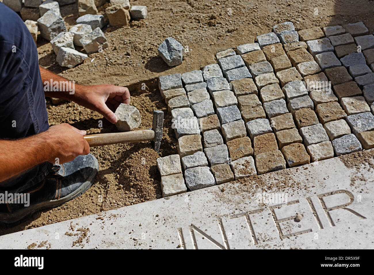 Paviour hi-res stock photography and images - Alamy