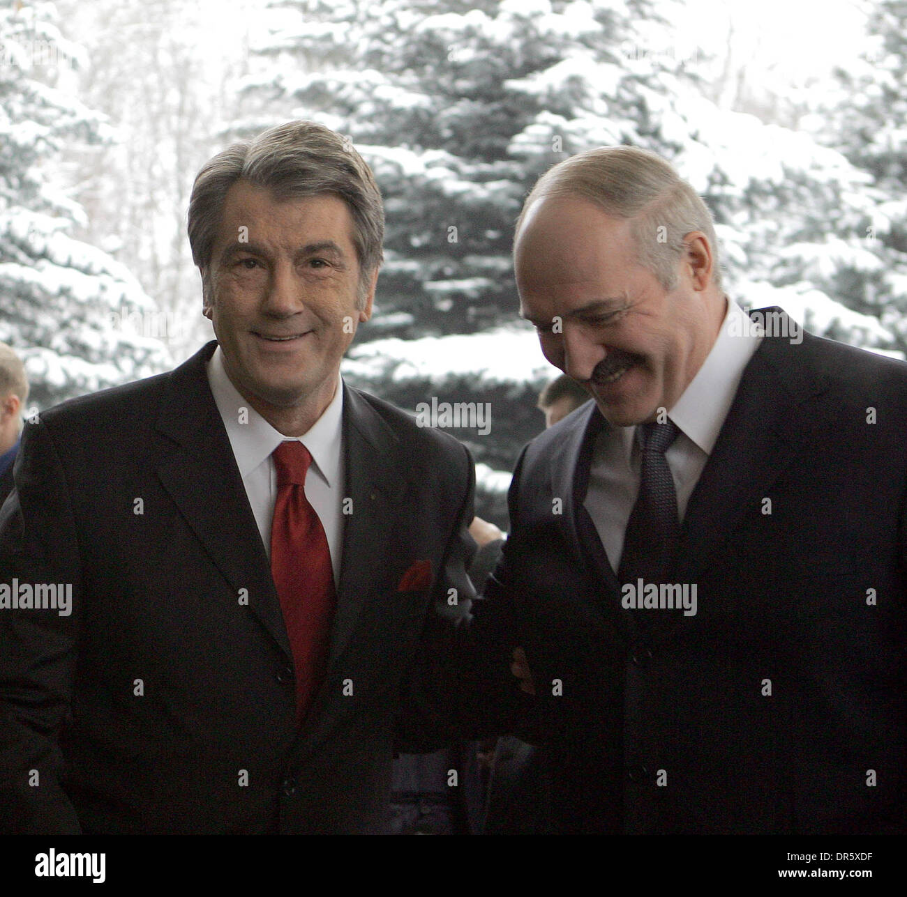 Jan 20, 2009 - Kiev, Ukraine - President of Belarus ALEXANDER ...