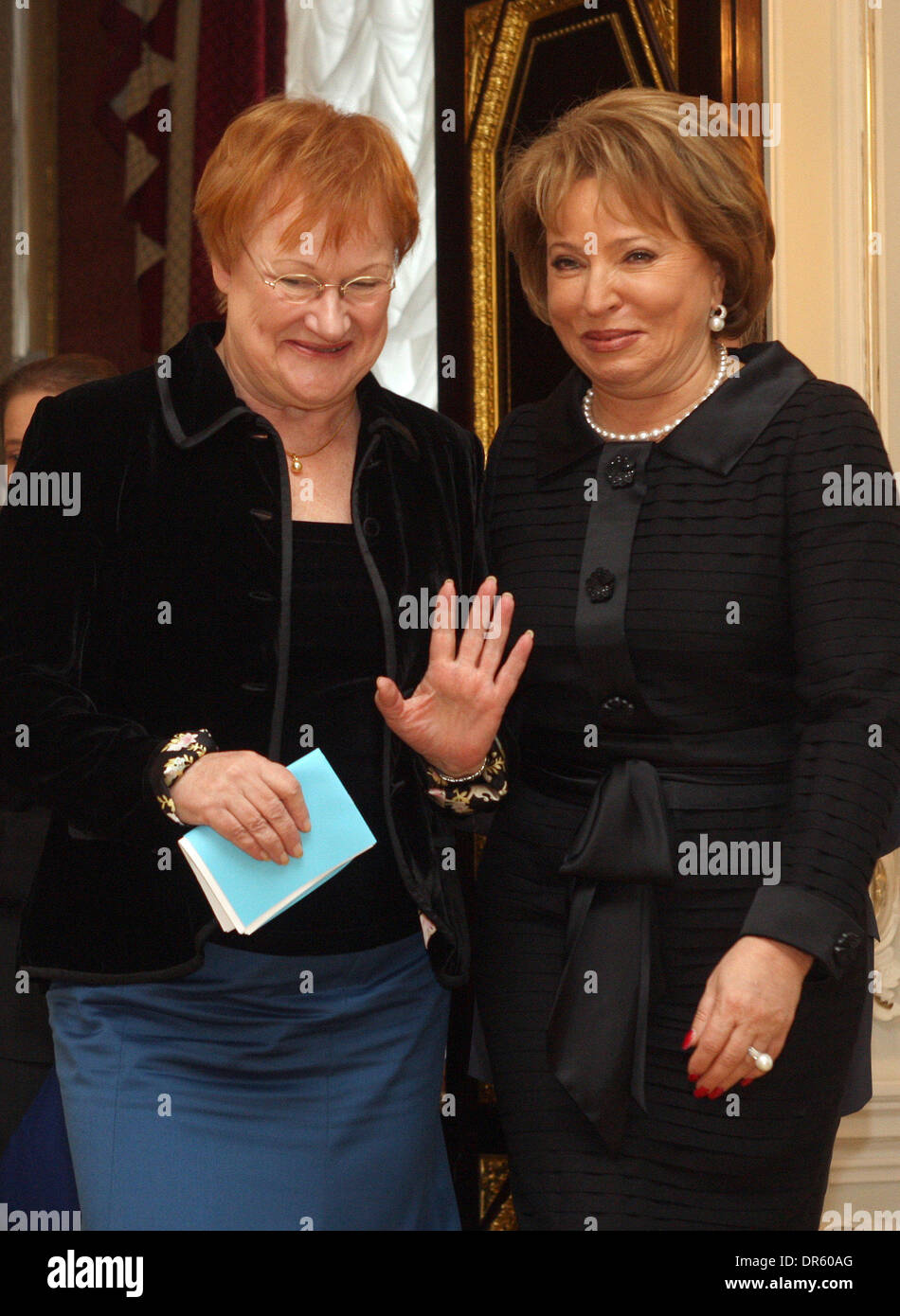 Mar 29, 2009 - St Petersburg, Russia - President of Finland TARJA ...