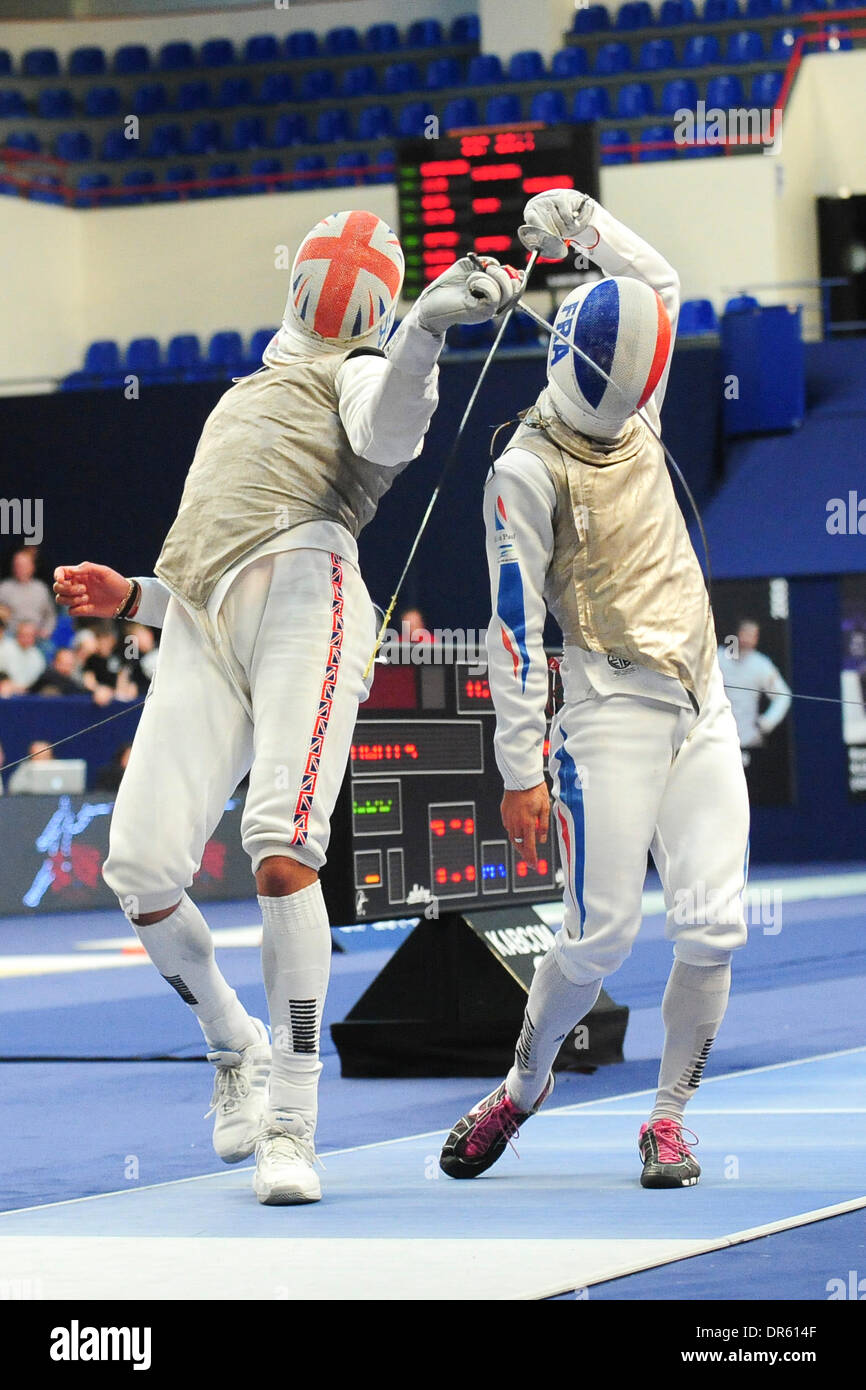Paris, France. 18th Jan, 2014. International Fencing championships for ...