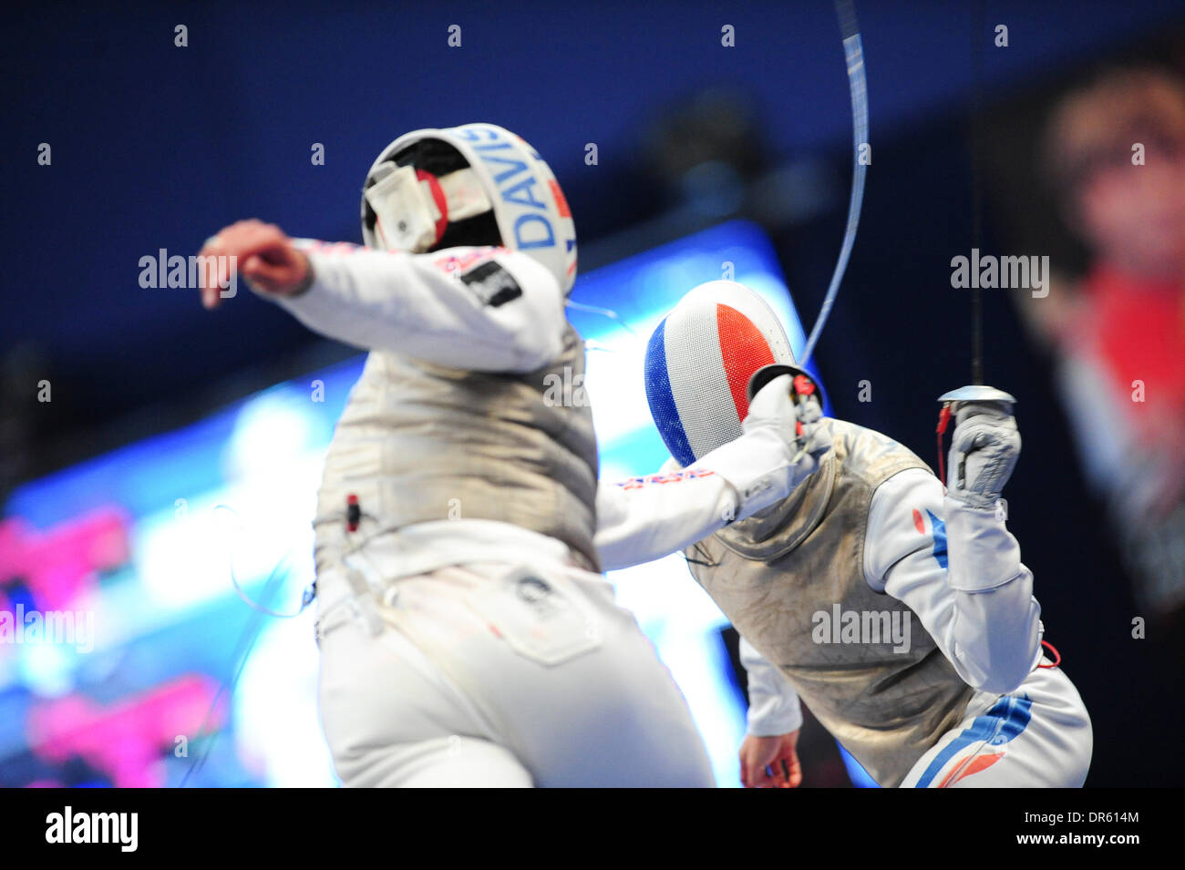 James davis fencing hi-res stock photography and images - Alamy