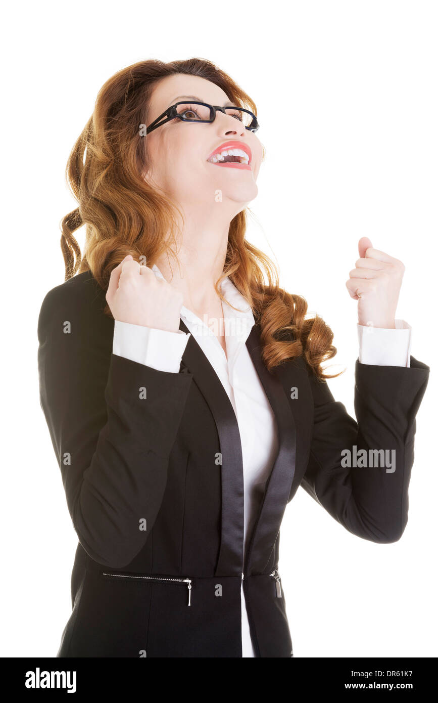 Hands clenched fists on white hi-res stock photography and images - Alamy