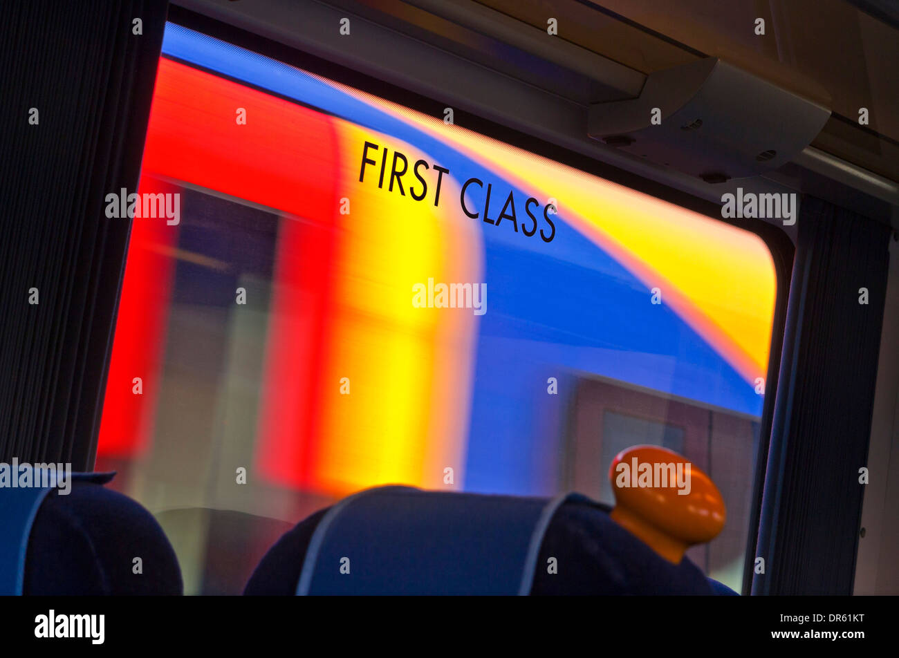 First class train uk sign High Resolution Stock Photography and Images ...