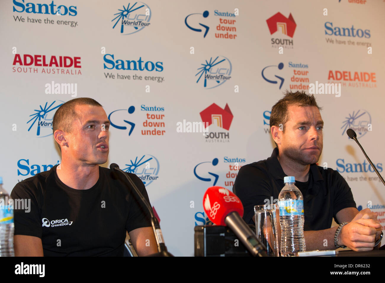 Adelaide, South Australia, Australia. 18th Jan, 2014. SIMON GERRANS ...