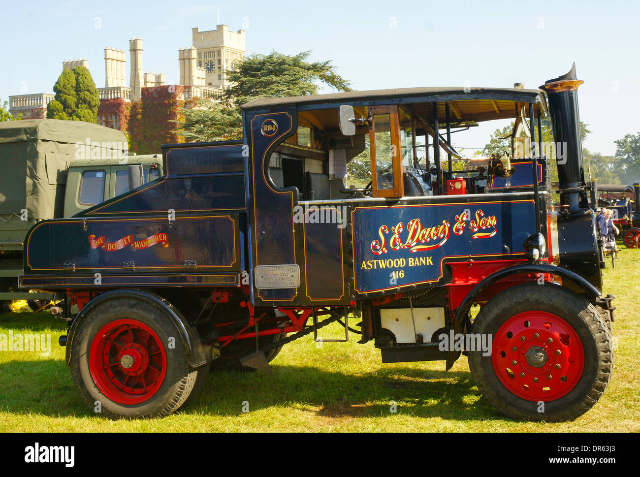 Foden Steam Tractor Dorset Wanderer at 2012 Bedford Steam Rally at ...