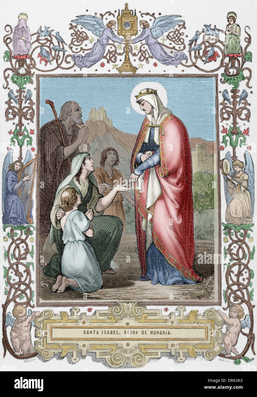 Saint elizabeth of hungary hi-res stock photography and images - Alamy