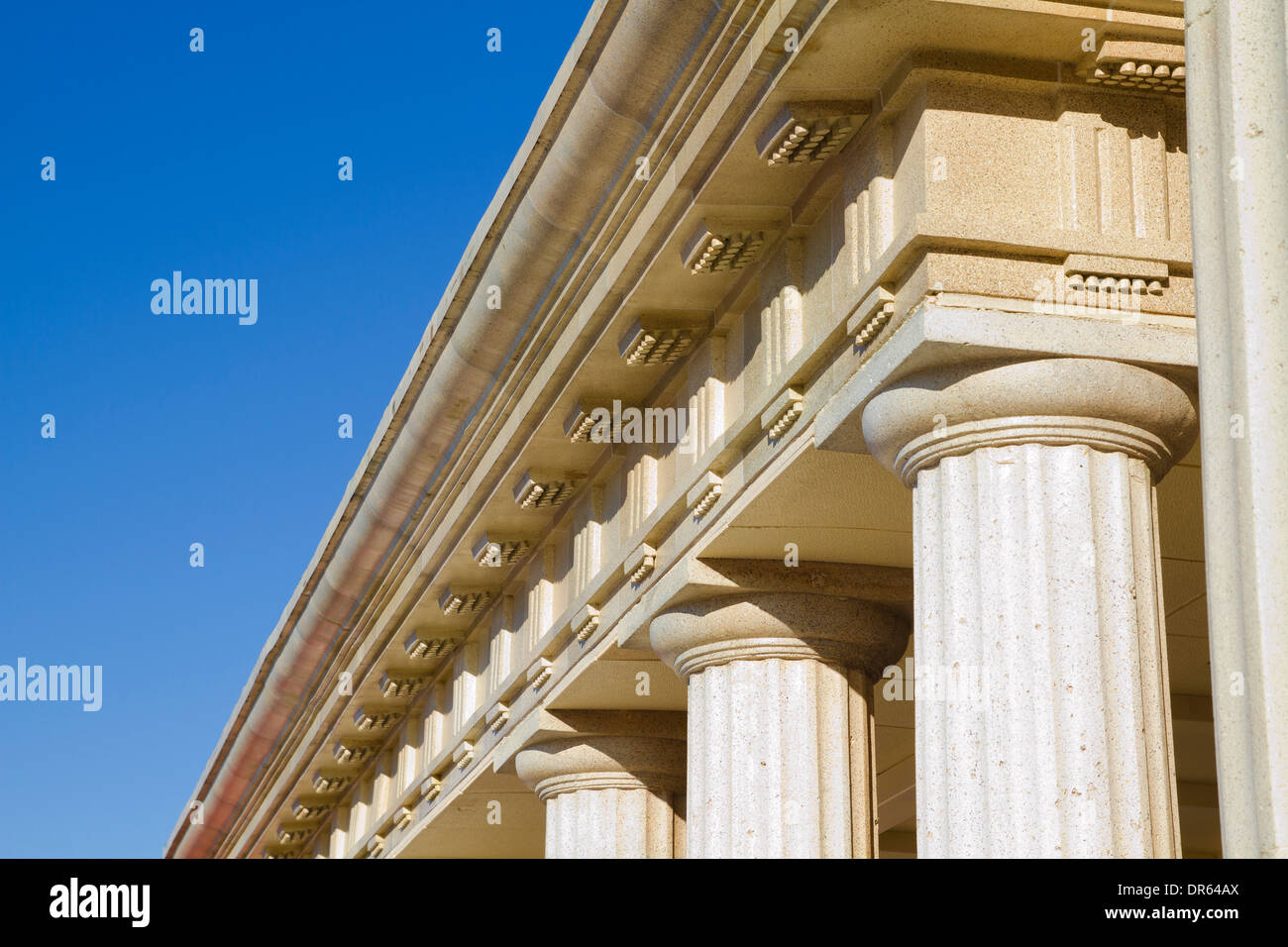 Detail of classical columns Stock Photo - Alamy