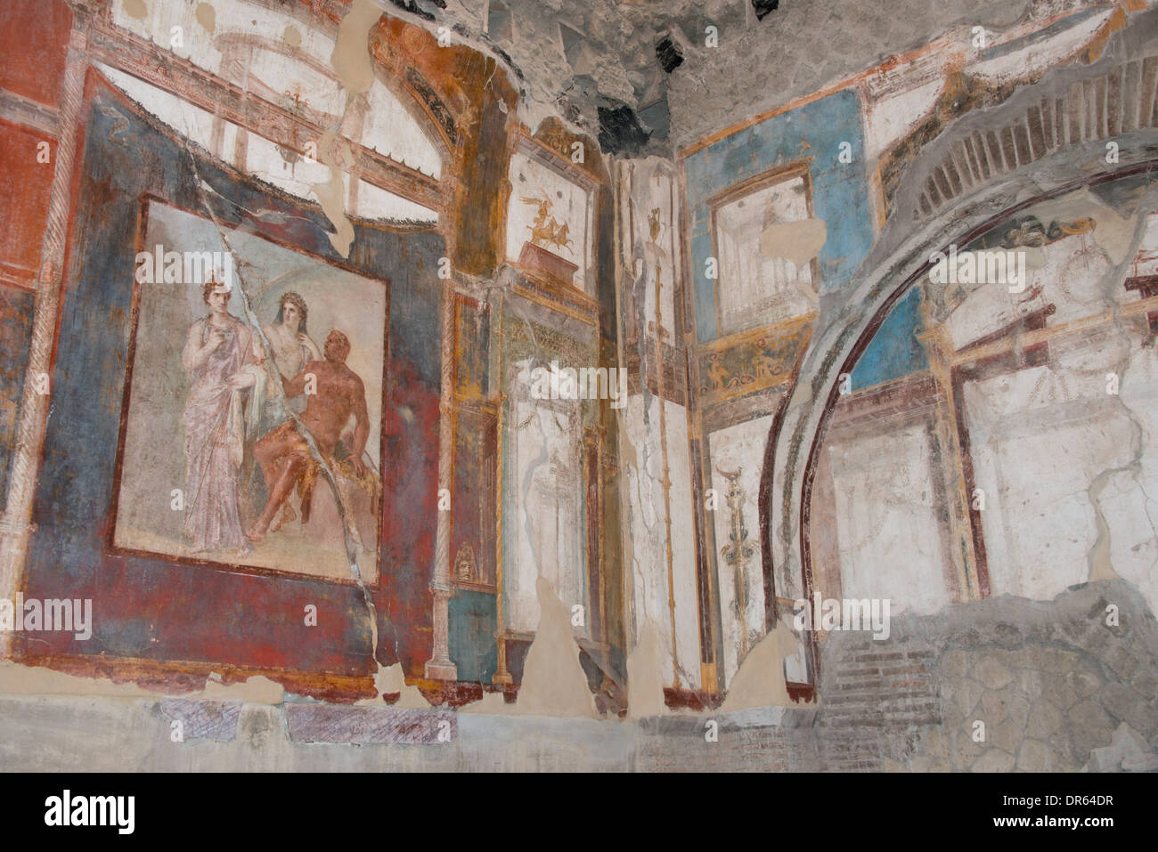 Herculaneum wall painting hi-res stock photography and images - Alamy