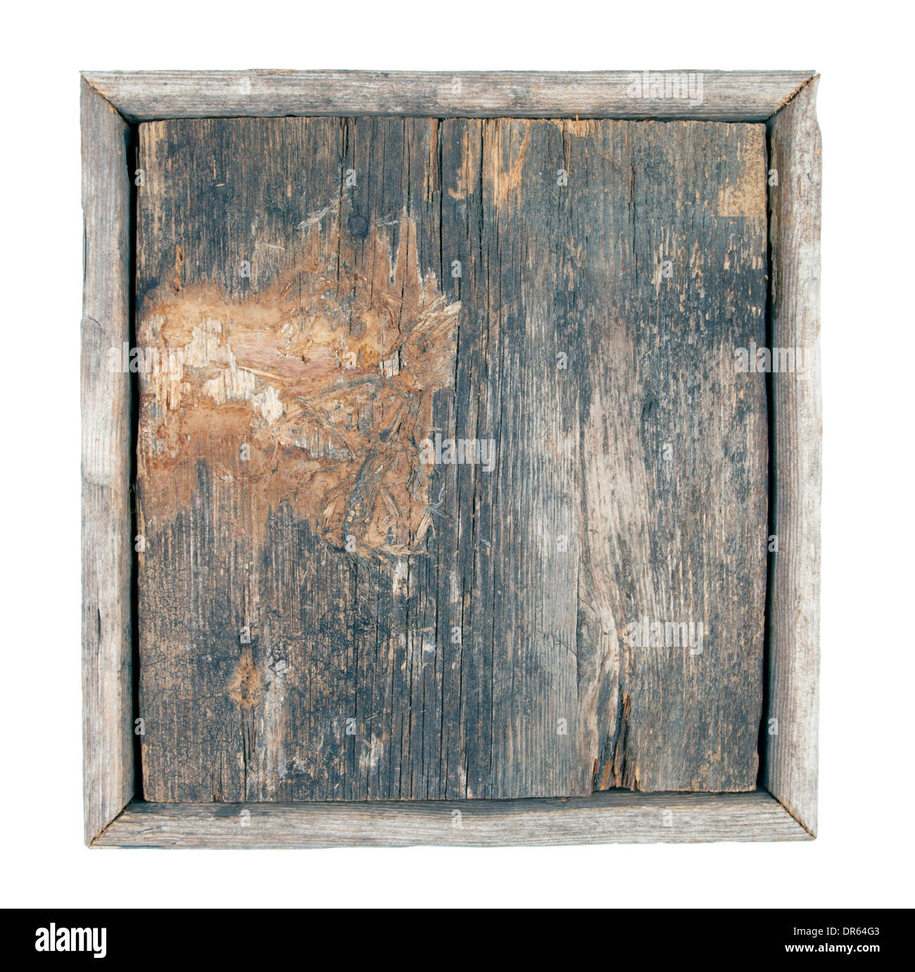 Old wooden box Stock Photo - Alamy