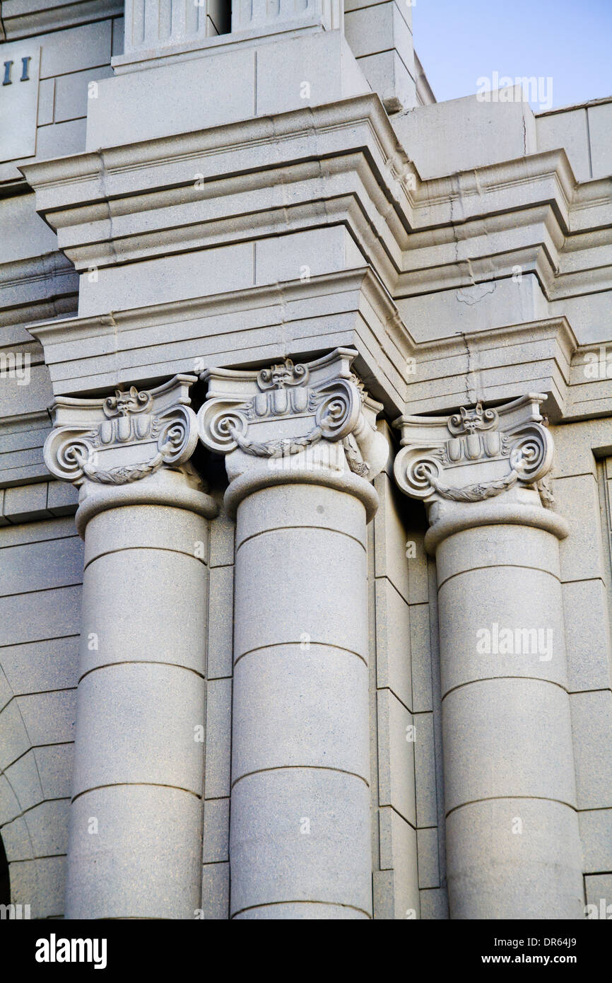 Ionic Order Column In A Building