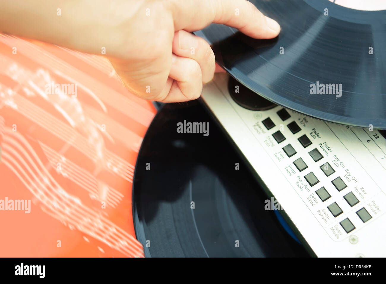 Disc jockey machine hi-res stock photography and images - Alamy