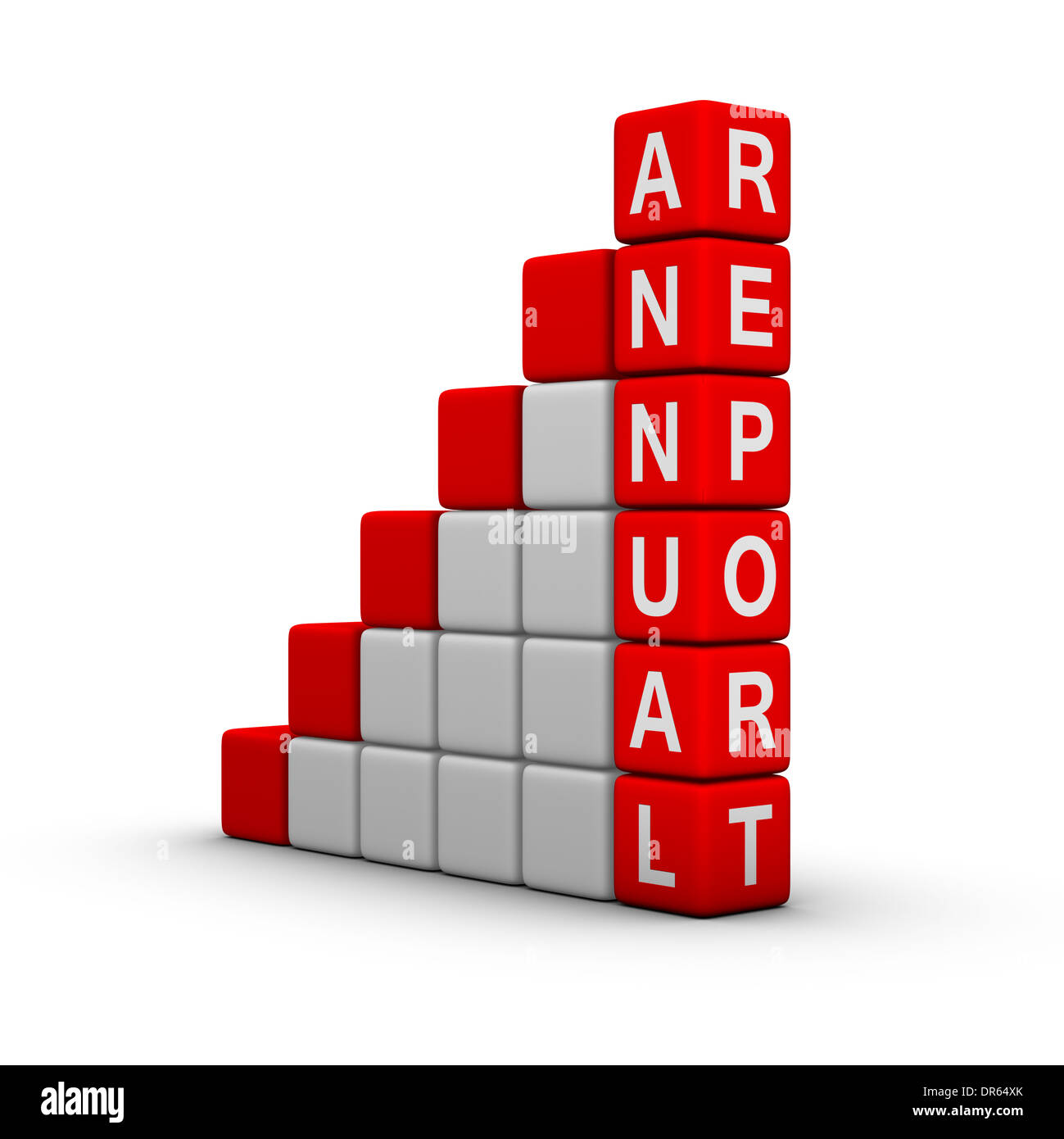 business annual report graph symbol Stock Photo - Alamy