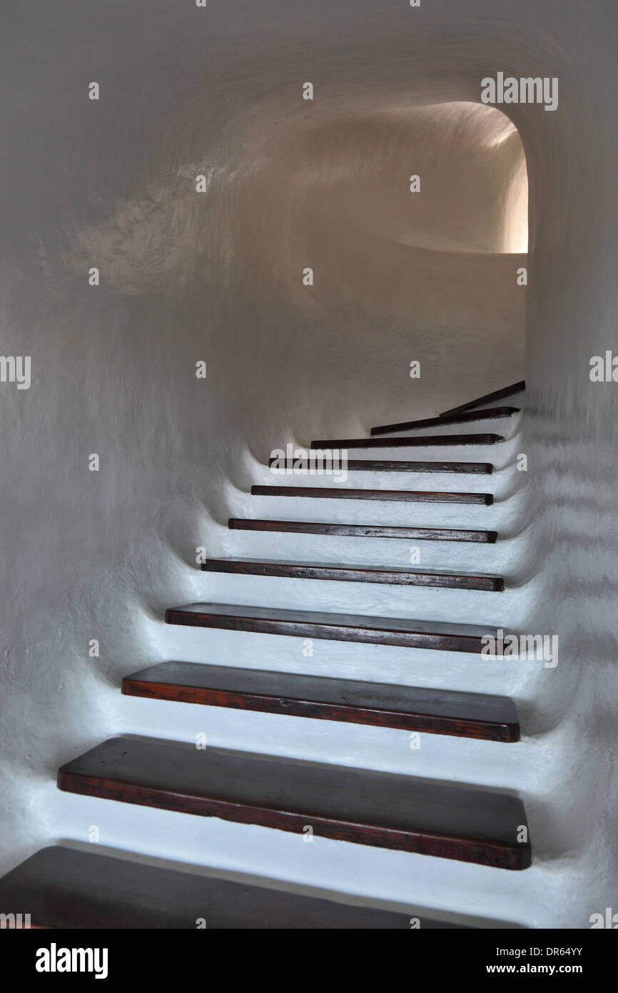 stairs, interior design, Mirador del Río is a viewpoint situated on an ...