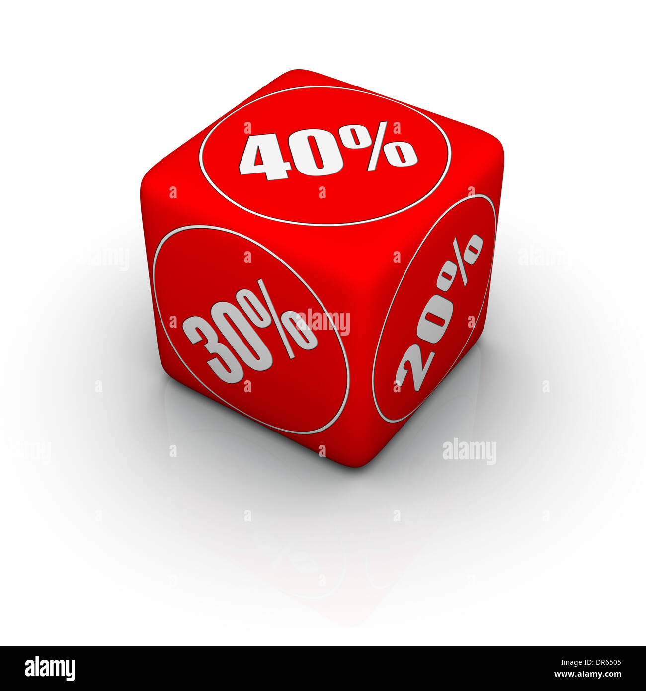 Sale sign percentage dice hi-res stock photography and images - Alamy