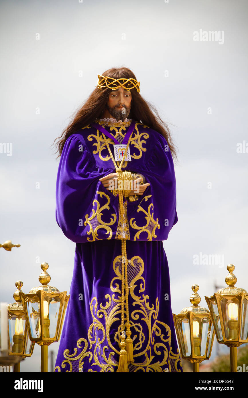 spanish easter celebration procession of the christ of medinaceli Stock ...