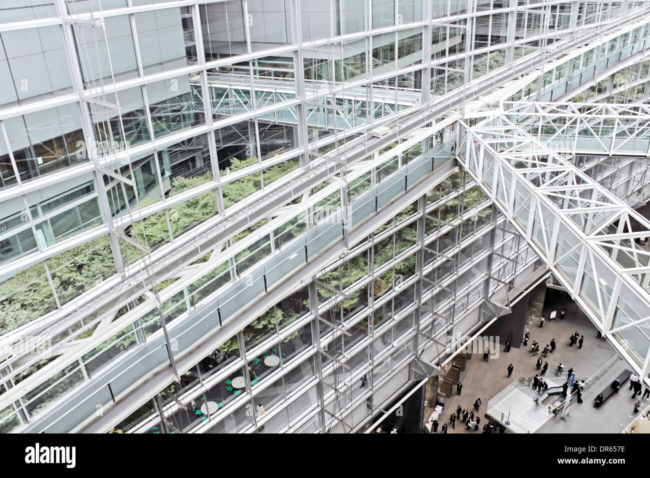 Main hall of Tokyo International Forum, Japan Stock Photo - Alamy