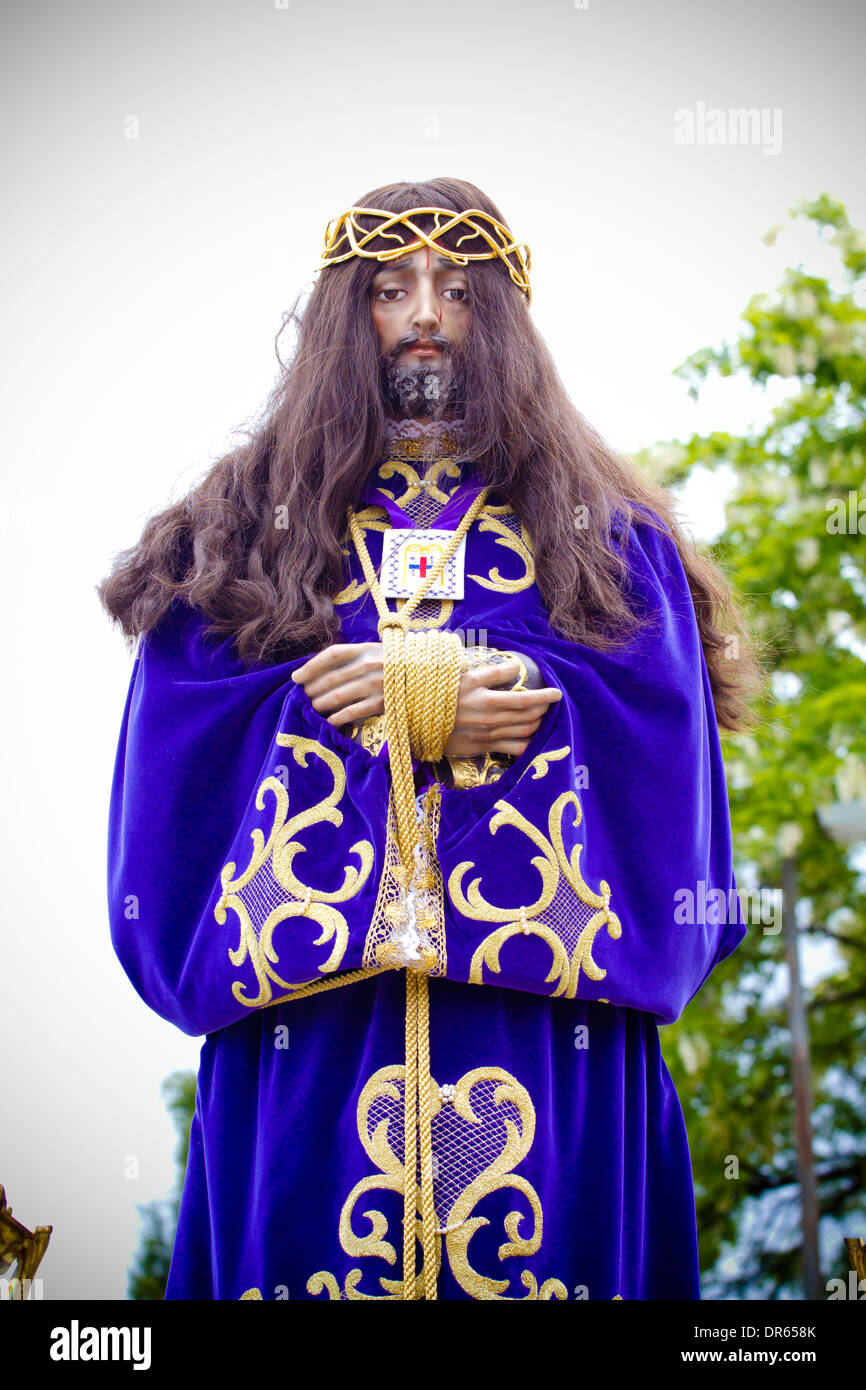 spanish easter celebration procession of the christ of medinaceli Stock ...