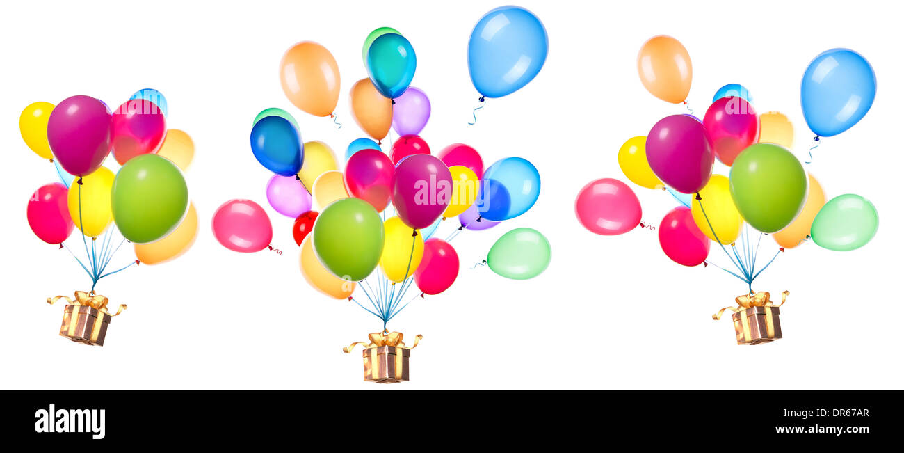 Rising heart balloons hi-res stock photography and images - Alamy