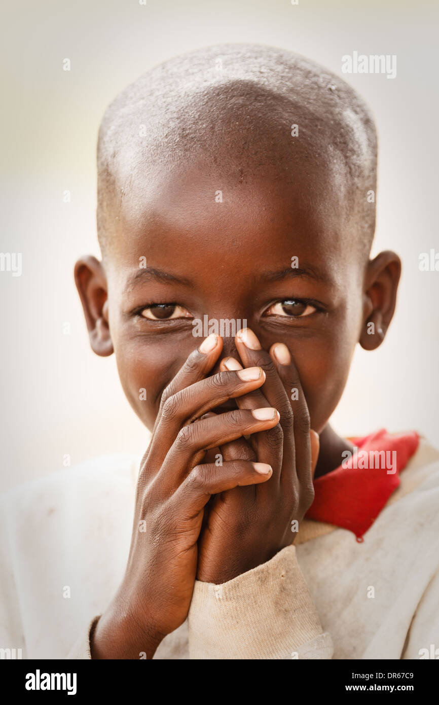 Happy boy africa hi-res stock photography and images - Alamy