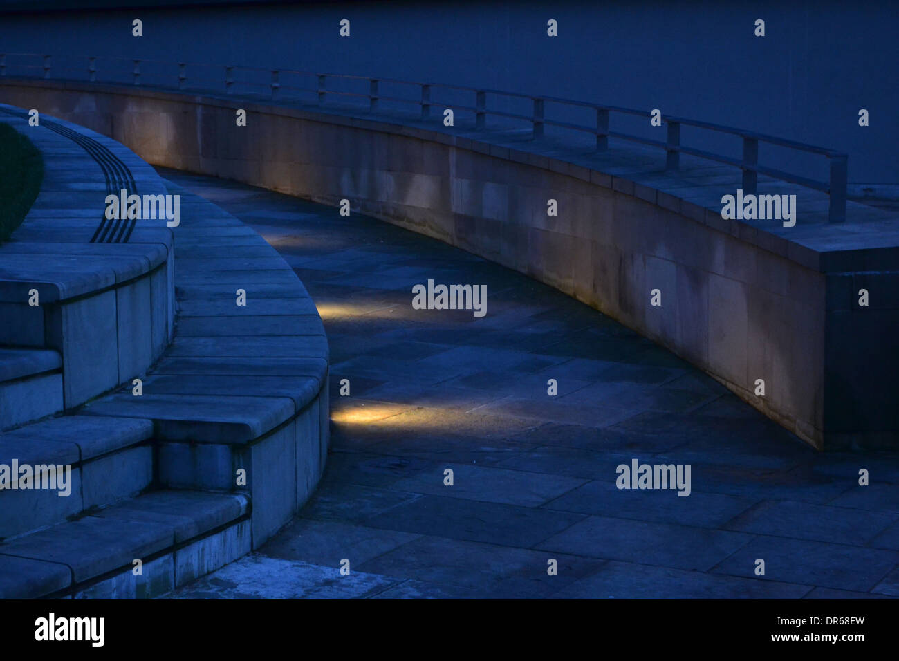 Stone steps night hi-res stock photography and images - Alamy