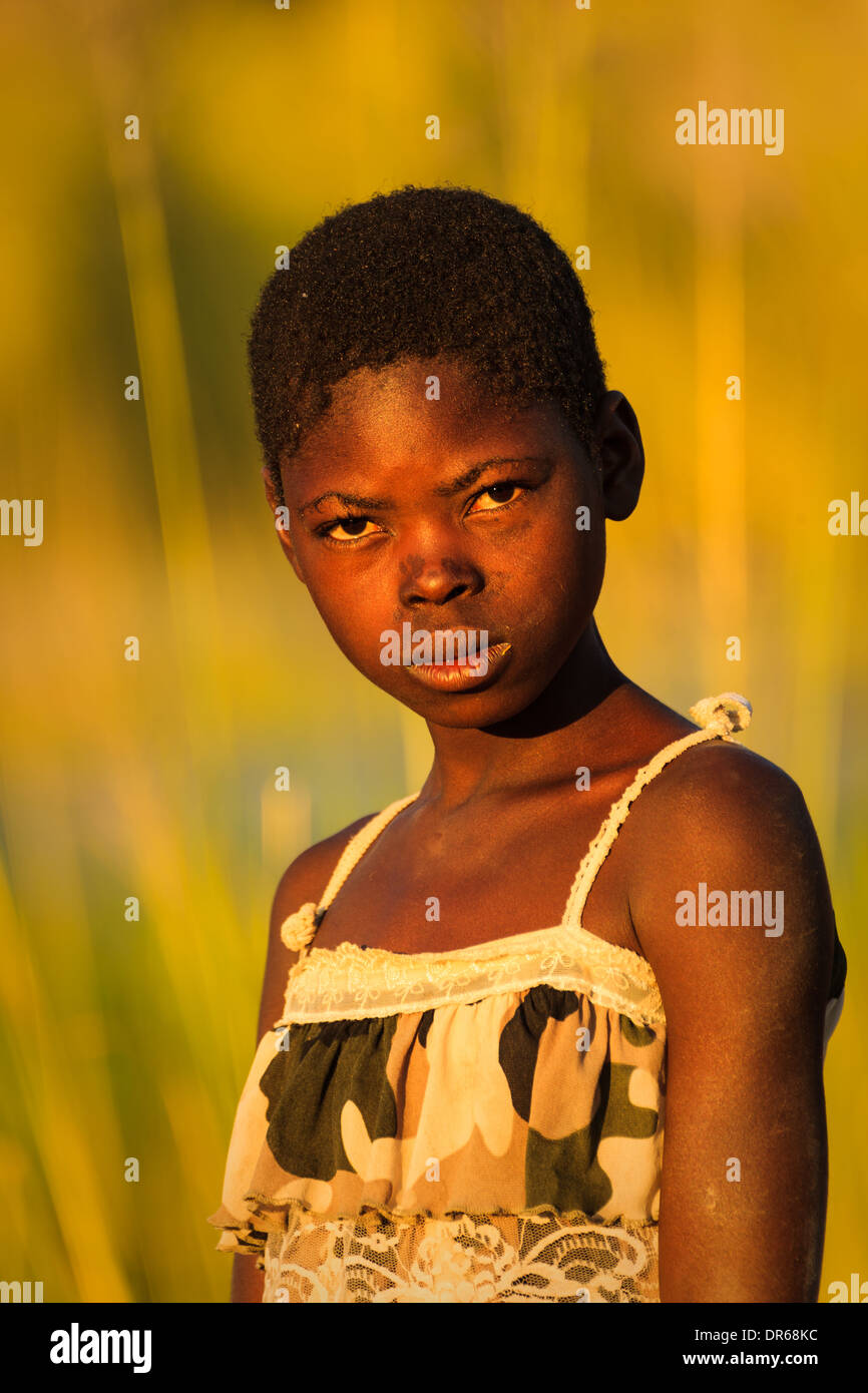 Botswana girl hi-res stock photography and images - Alamy