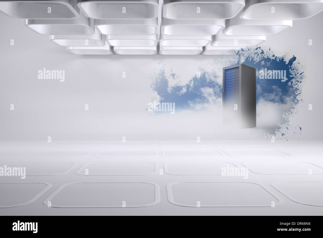 Data server tower hi-res stock photography and images - Alamy