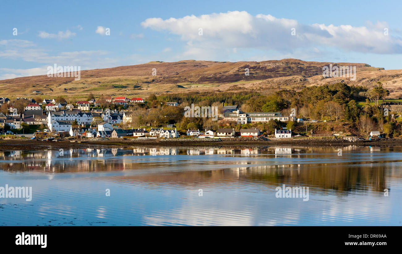 Portree, Isle of Skye, Inner Hebrides, Scotland, United Kingdom, Europe ...