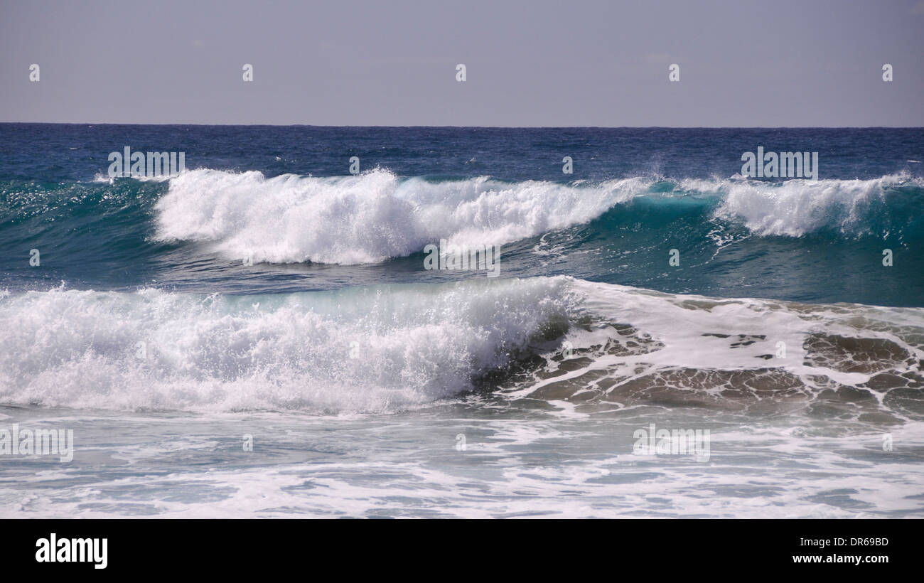 Wave, Los Molinos, Fuerteventura, Spain Stock Photo - Alamy