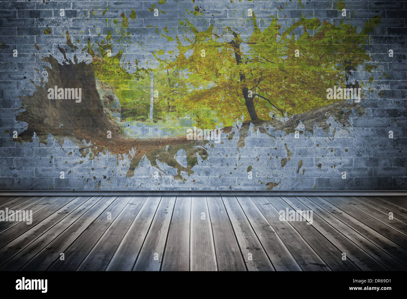 Forest splash hi-res stock photography and images - Alamy