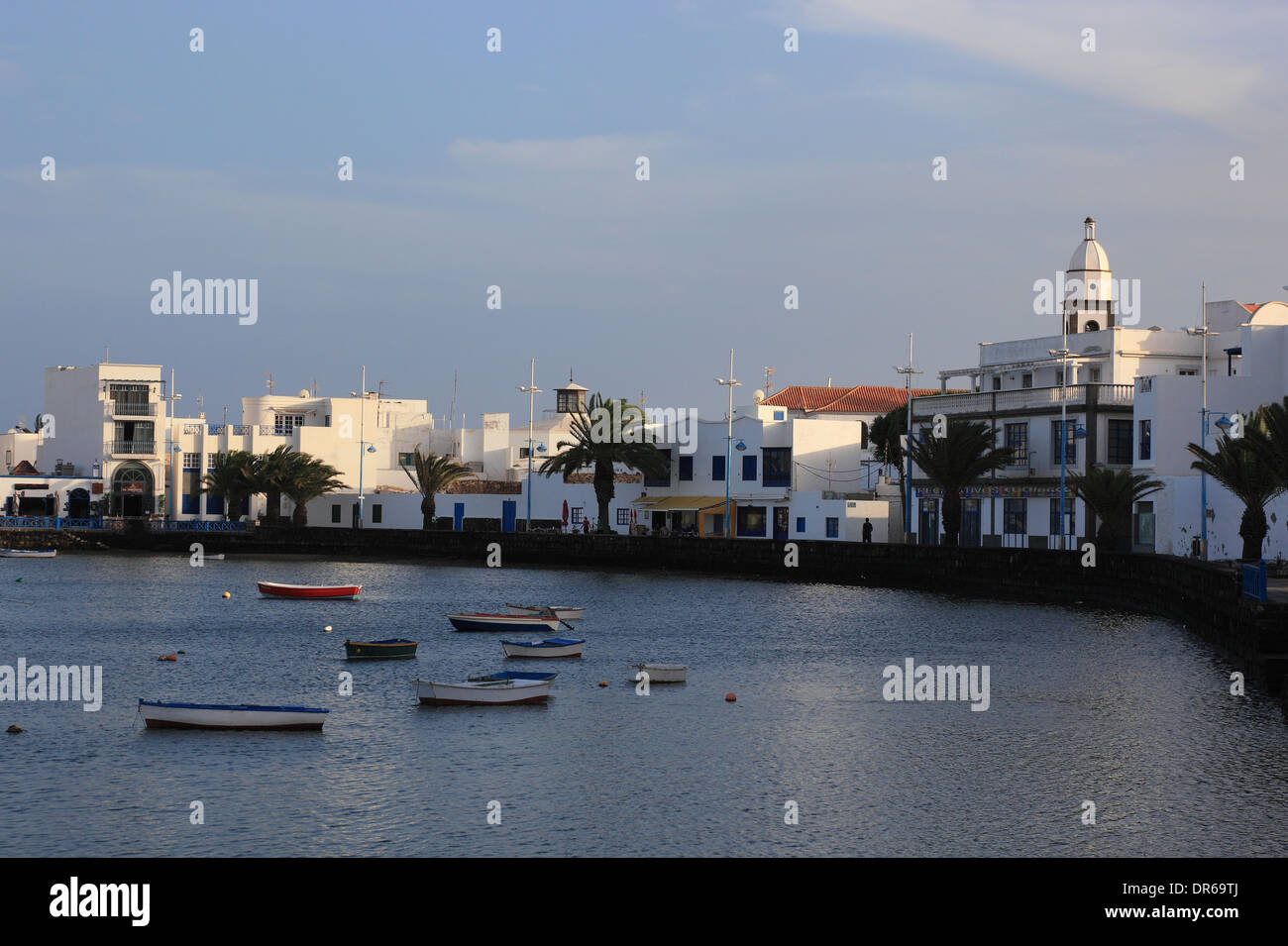 the old fishing port, Charco de San Gines, Arrecife, Lanzarote, Canary ...