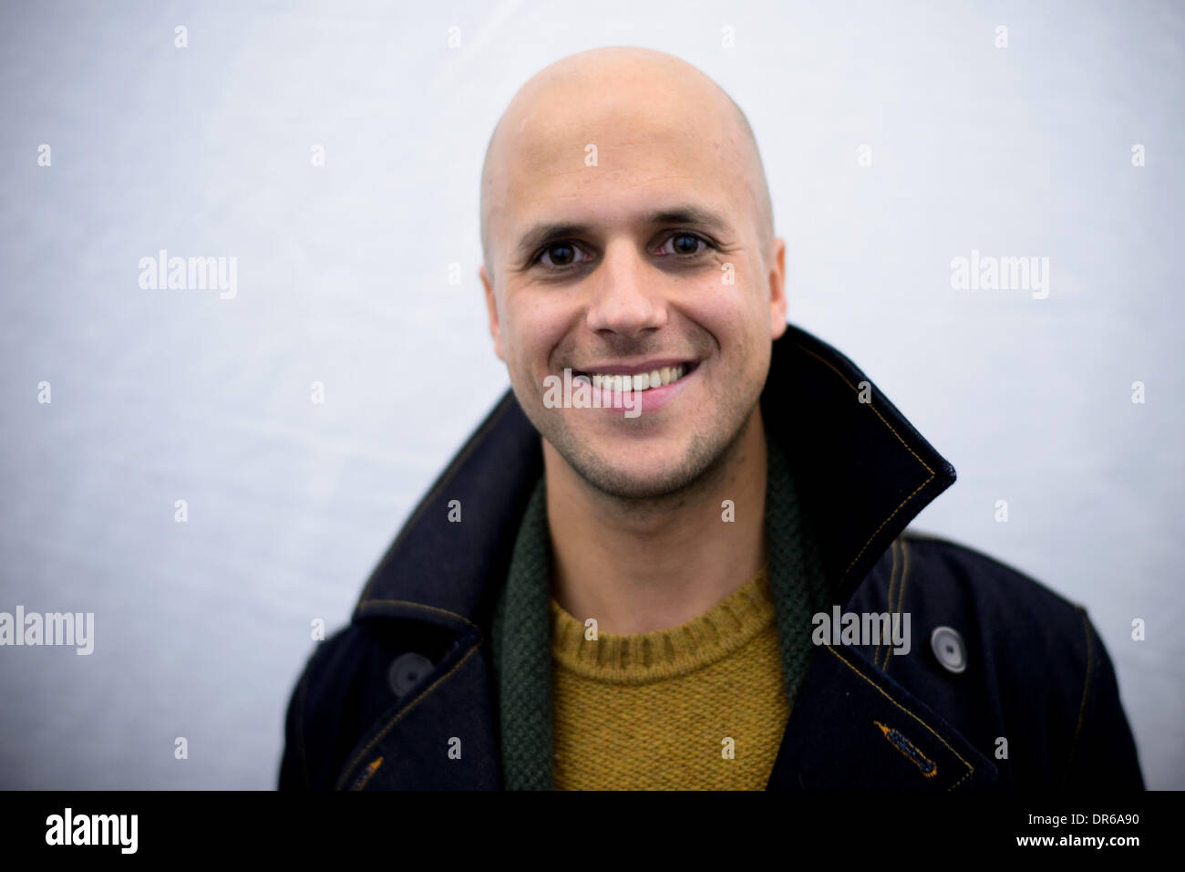 MUNICH/GERMANY - JANUARY 20: Belgian Singer Milow poses for a portrait ...