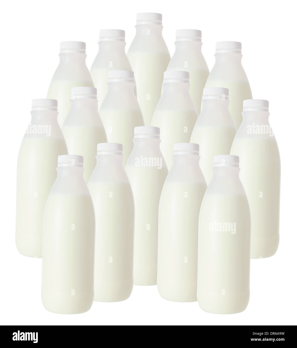 Bottles of Milk Stock Photo - Alamy