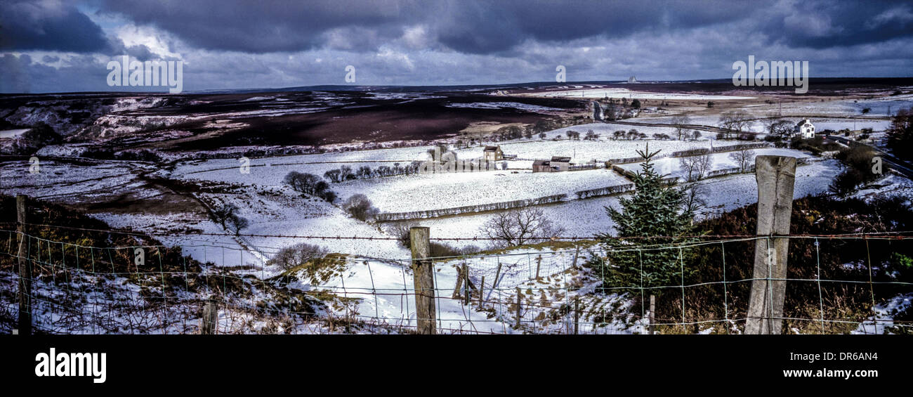 North Yorkshire Moors with MOD early warning defence base in the ...