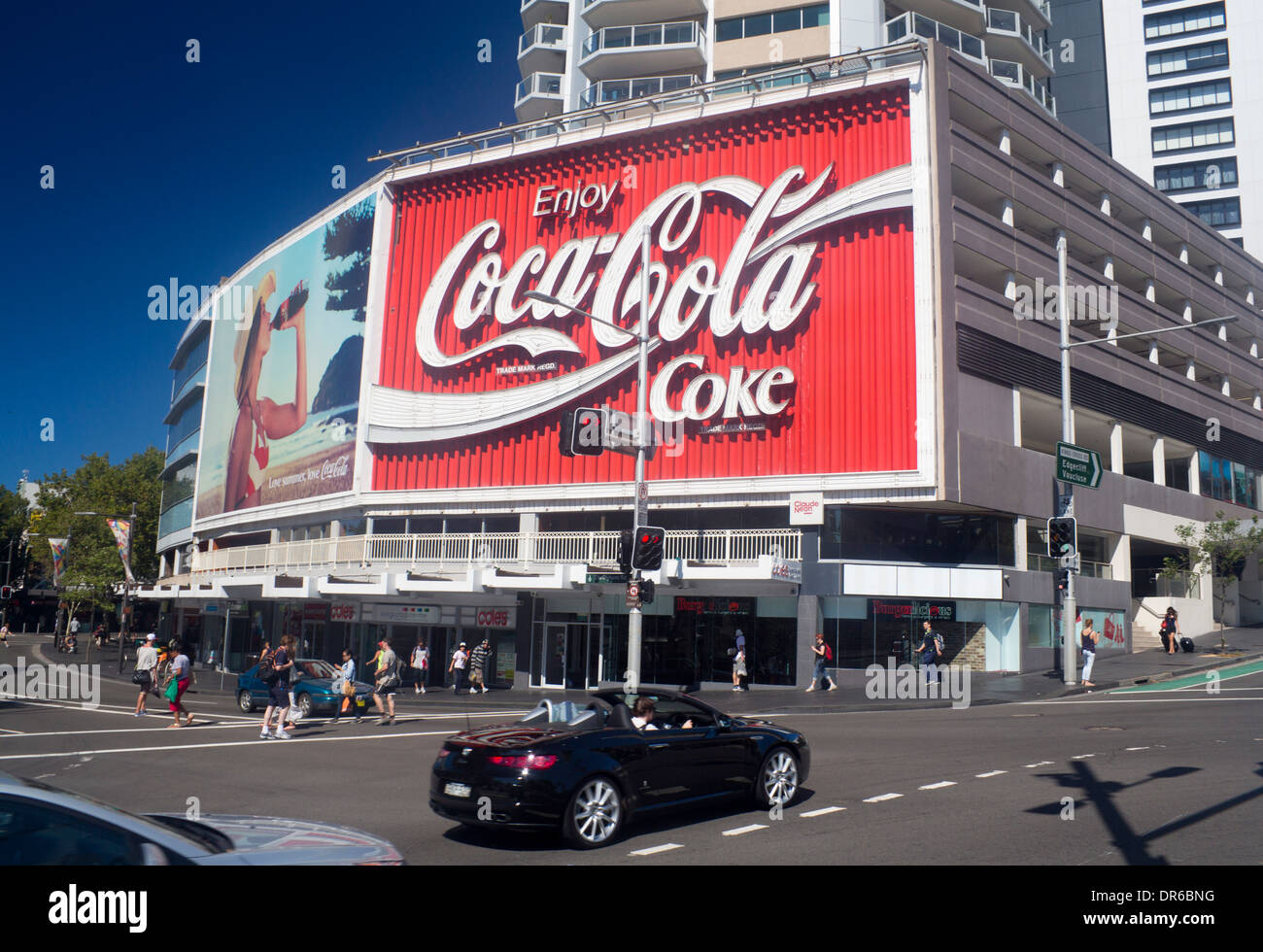 Coca cola advertisement hi-res stock photography and images - Alamy