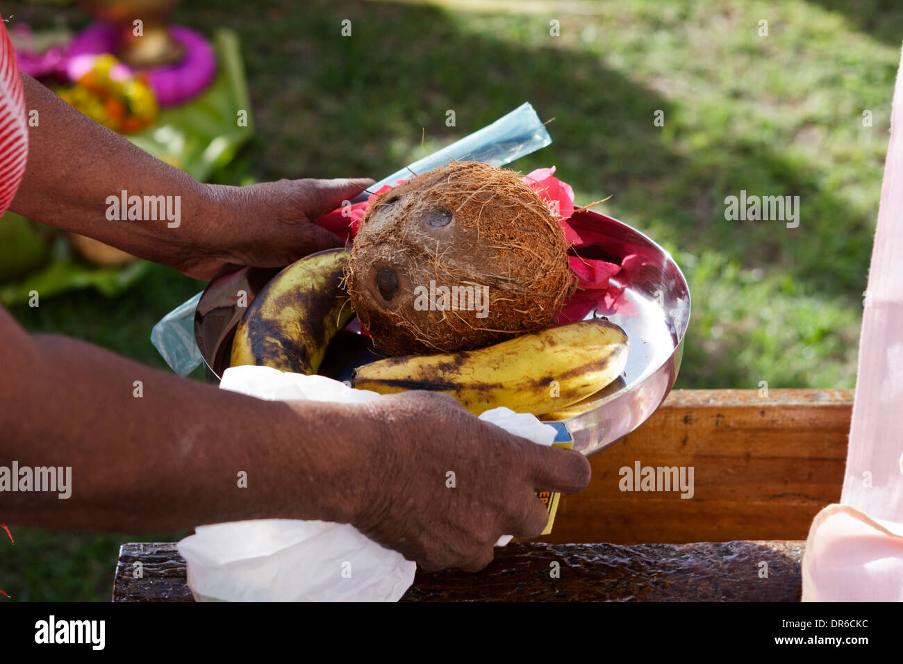 Coconut worship High Resolution Stock Photography and Images - Alamy