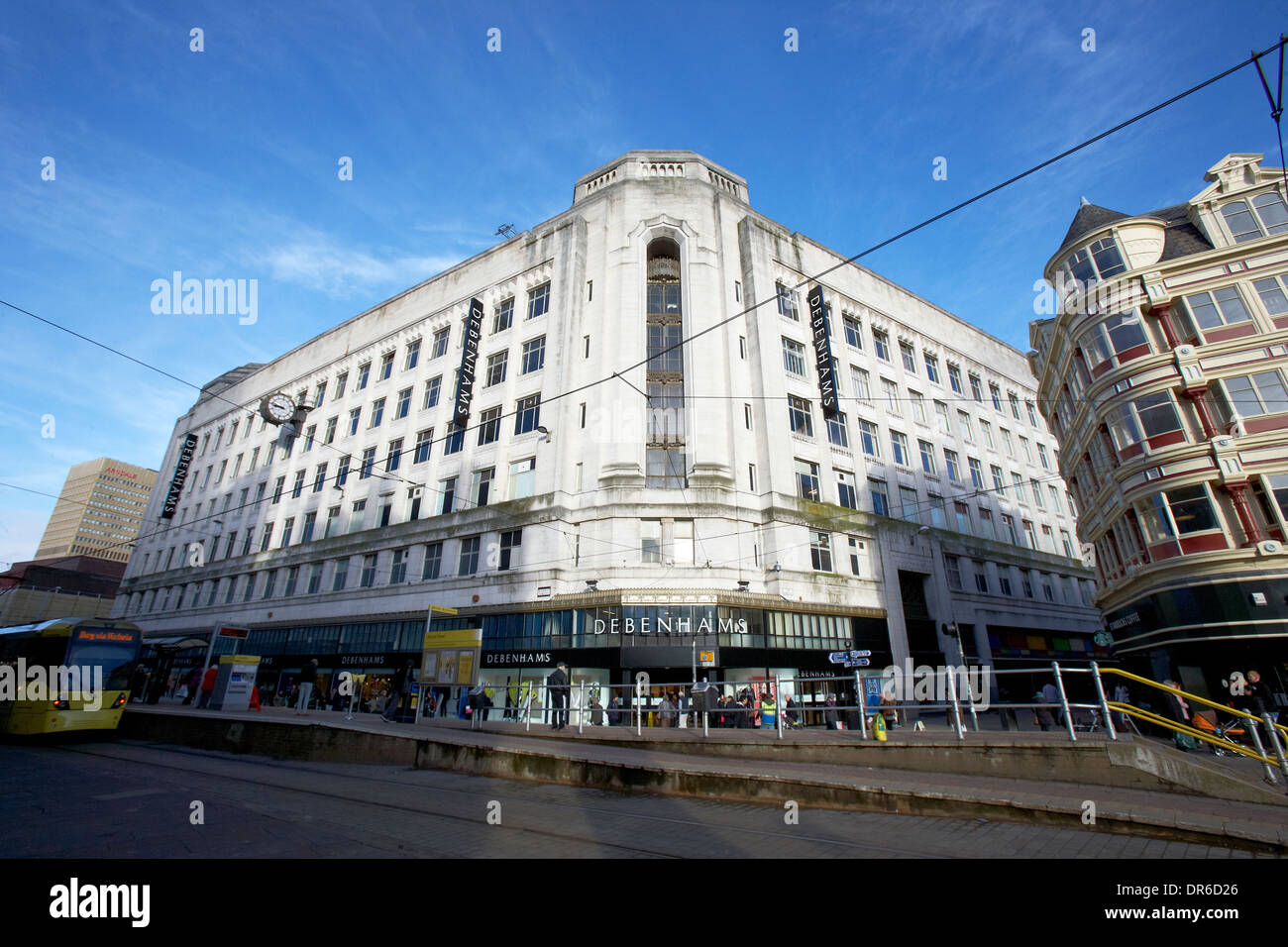 Debenhams store on Market Street in Manchester UK Stock Photo - Alamy