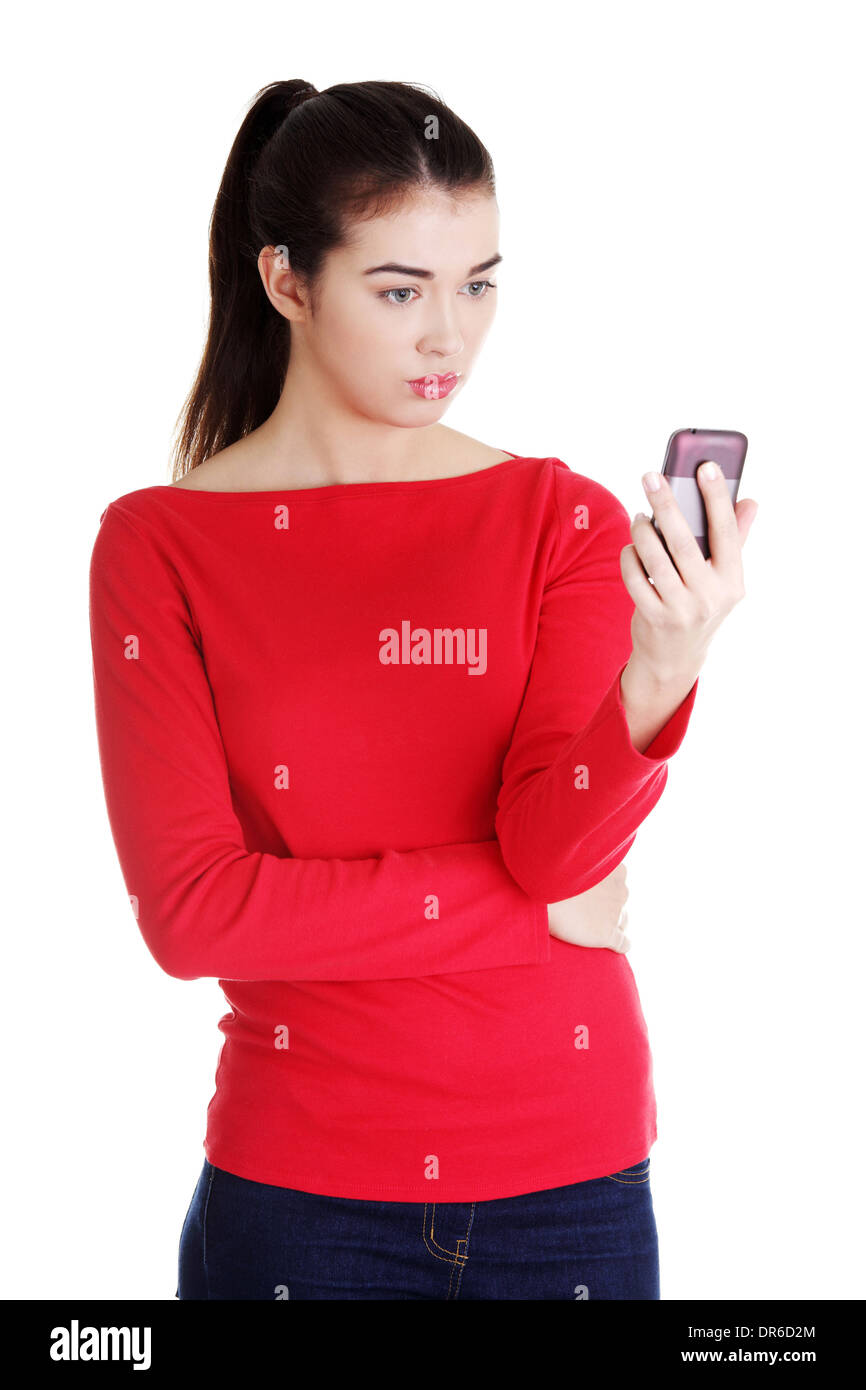 Useing phone hi-res stock photography and images - Alamy