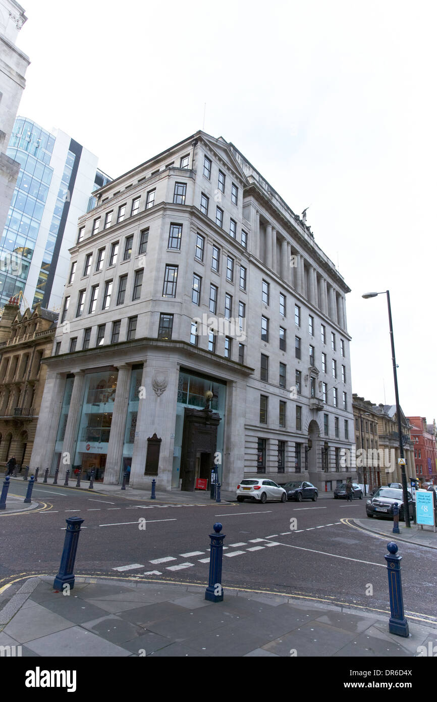 Atlas House with Ship Canal House in King Street Manchester UK Stock ...