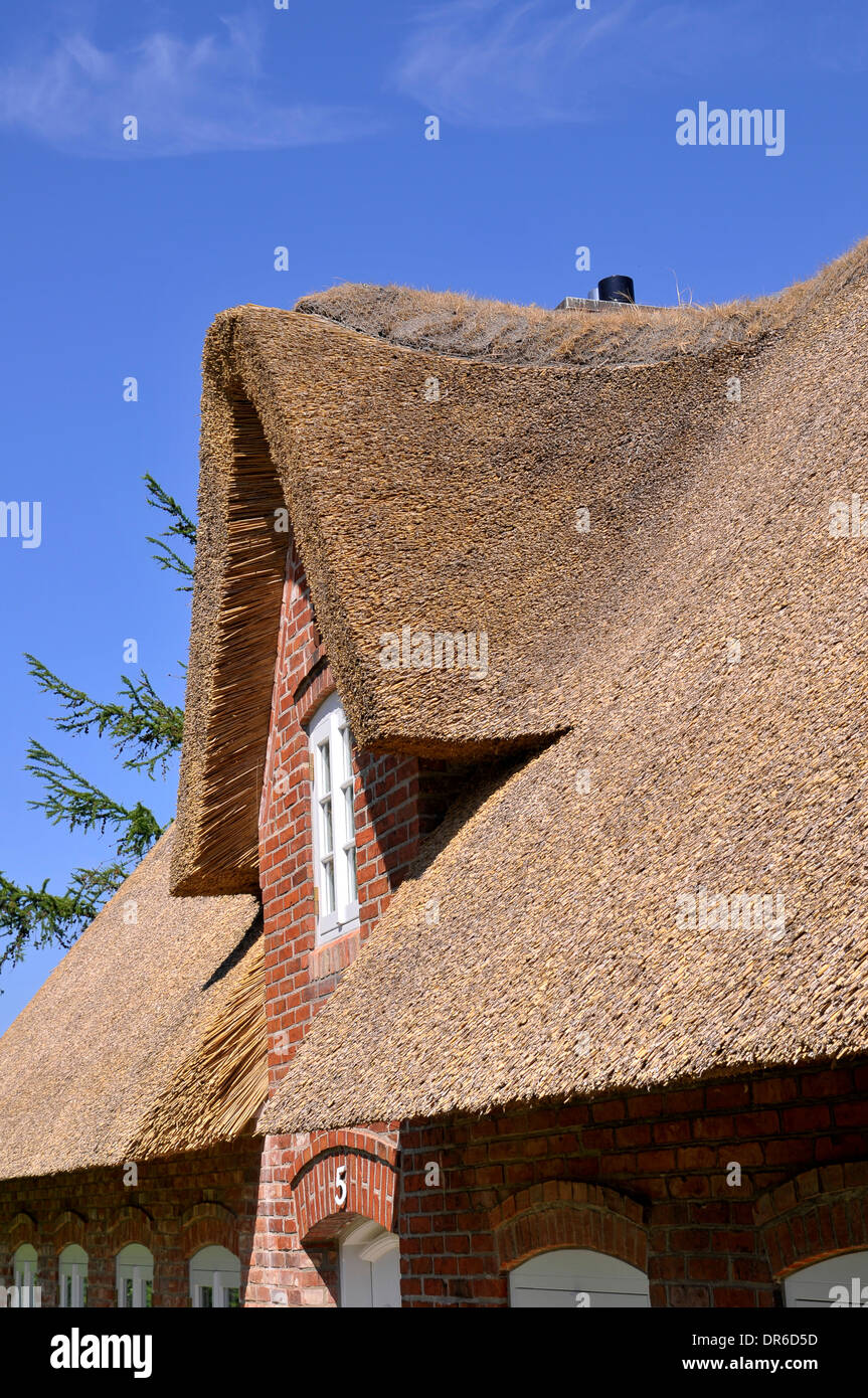 Thatched roof, Sylt, Germany Stock Photo - Alamy