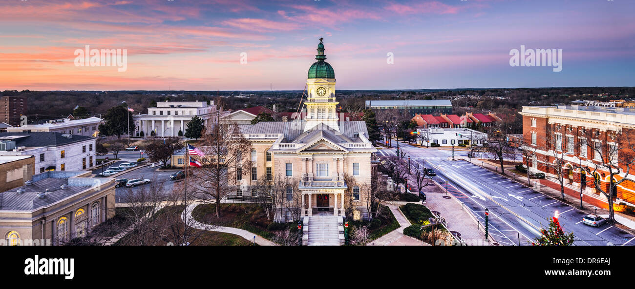 Athens, Georgia, USA downtown cityscape Stock Photo - Alamy