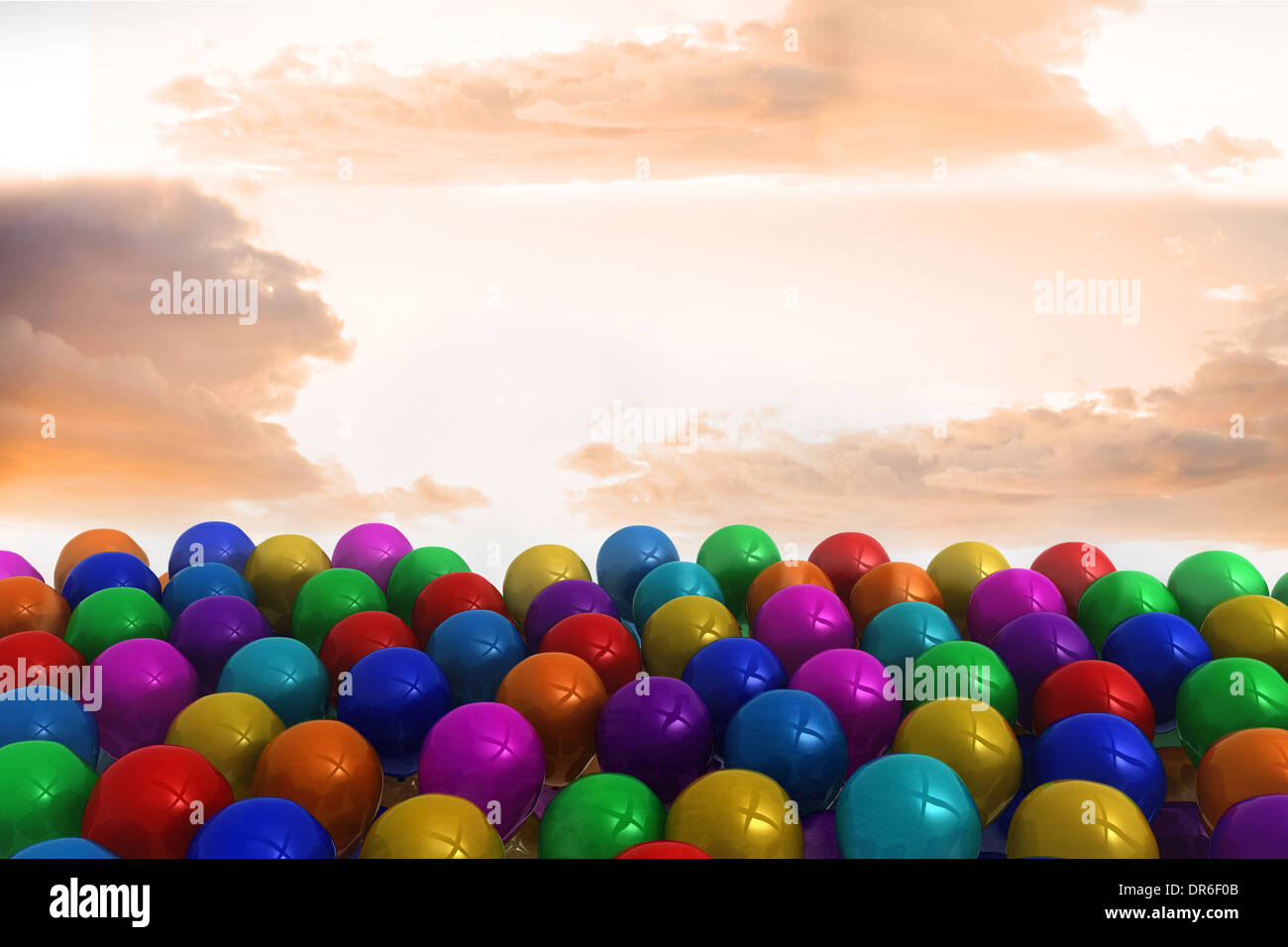 Many balloons hi-res stock photography and images - Alamy