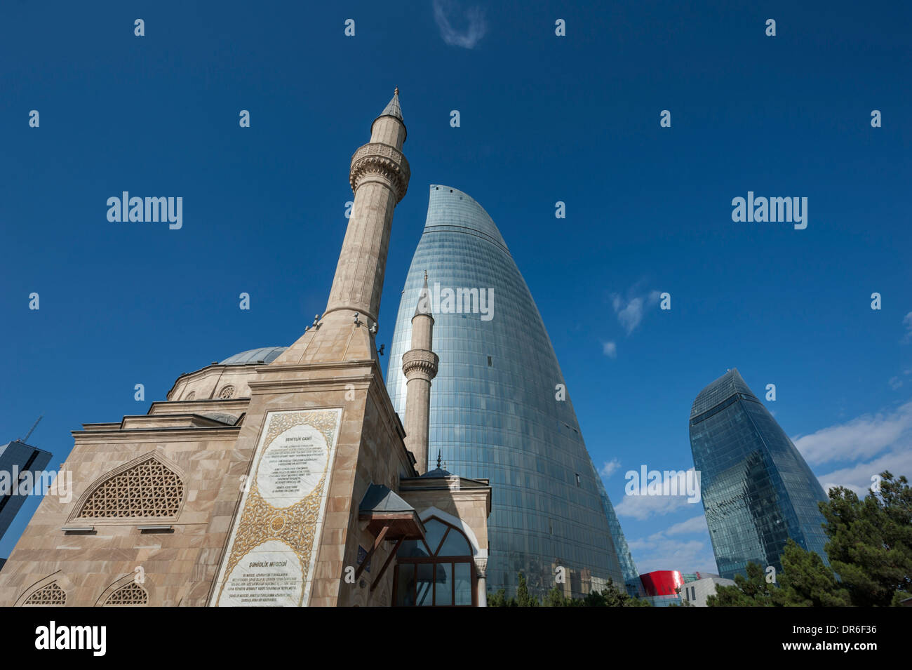 Şehitlik Mosque Baku Azerbaijan Stock Photo - Alamy