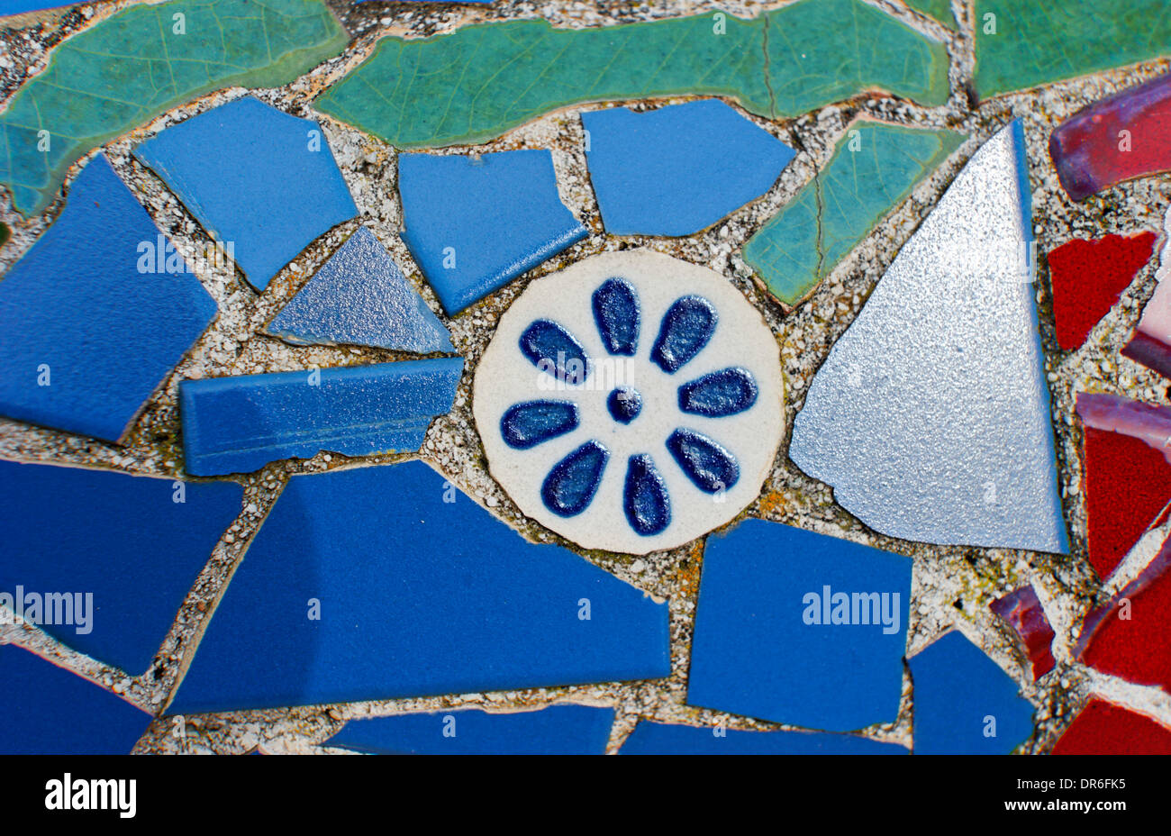 Colored stone tiles, Cala Figuera, Majorca, Spain Stock Photo - Alamy