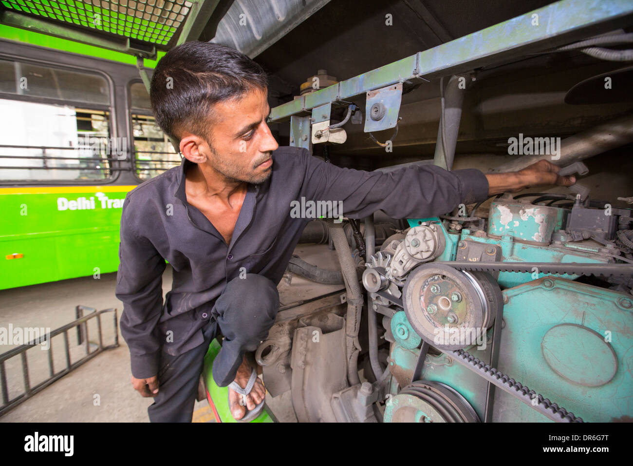 All of Delhi's buses run on Compressed Natural Gas (CNG), it is the ...