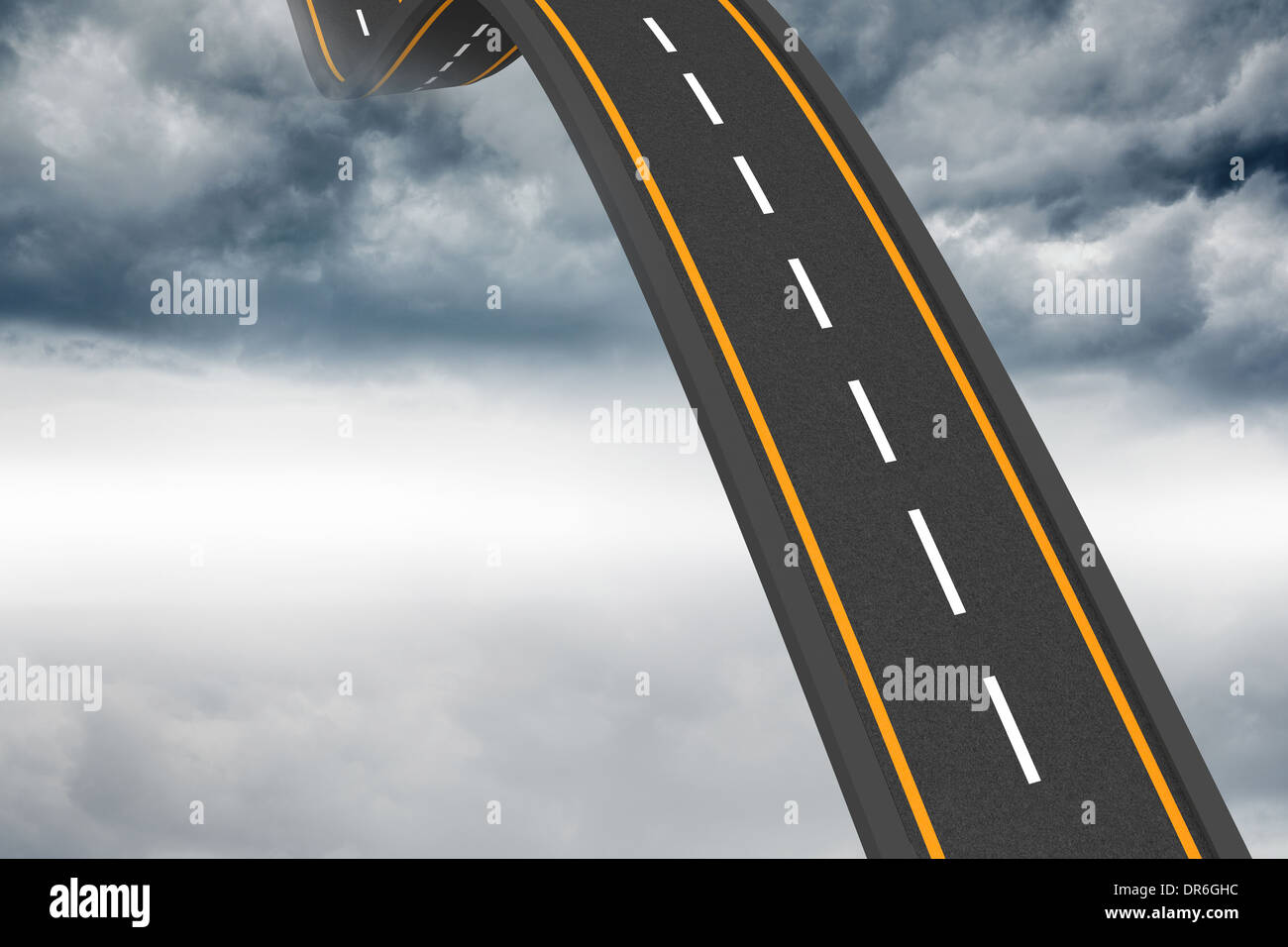 Bumpy road backdrop Stock Photo - Alamy