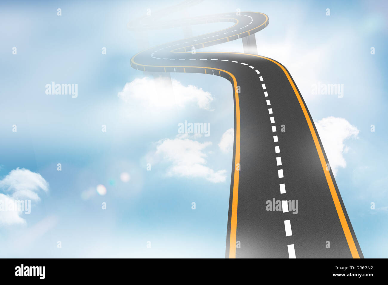 Highway sky hi-res stock photography and images - Alamy