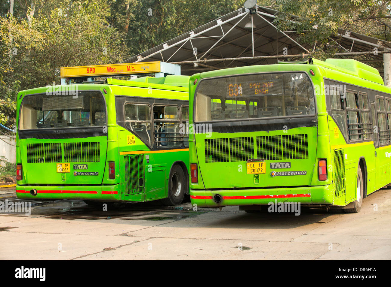 All of Delhi's buses run on Compressed Natural Gas (CNG), it is the ...