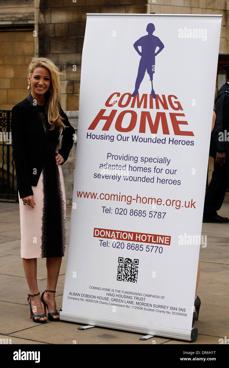 Sarah Harding former Girls Aloud Stock Photo - Alamy