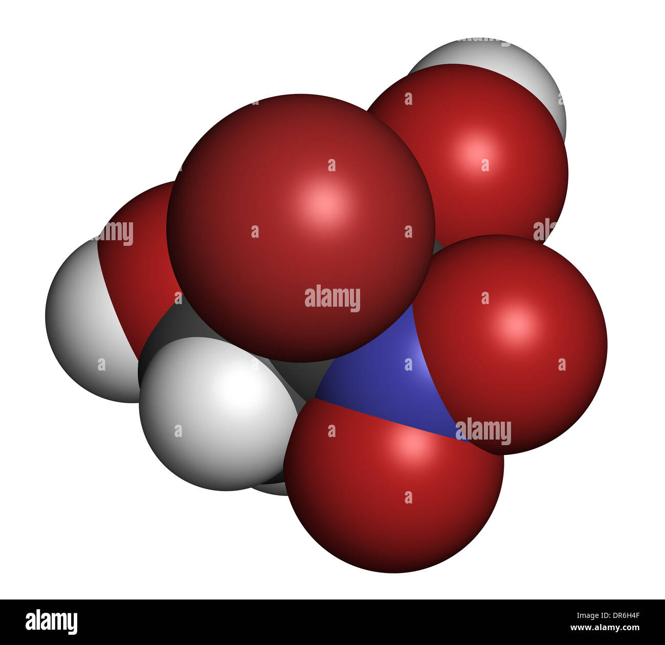Bronopol preservative molecule. Possibly carcinogenic through ...